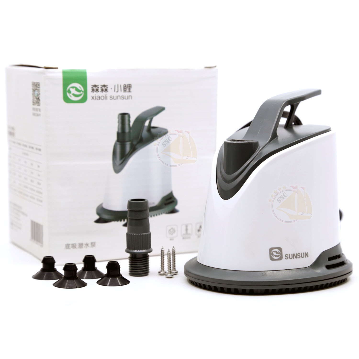 SUNSUN XGP-1000L ปั๊มน้ำตู้ปลา บ่อปลา กำลังไฟ 15w 1000ลิตร/1ช.ม. ปั้มน้ำ ปั๊มแช่ ปั๊มน้ำพุ ปั๊ม ...