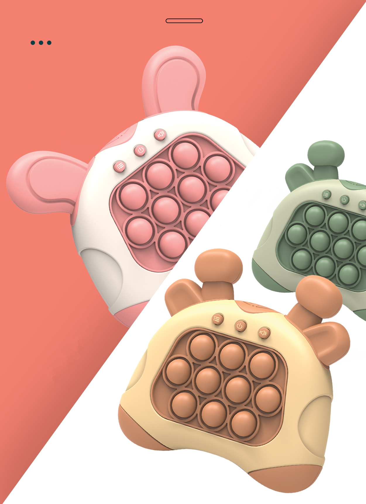 เกมส์ป็อปอิท 80 level เกมส์บอยPop it Push Pop Bubble ของเล่นคล้ายเครียด เสริมพัฒนาการ ที่กดสุด ...