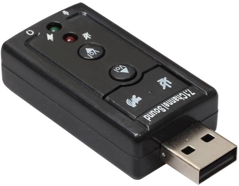 USB 2.0 3D Virtual 12Mbps External 7.1 Channel Audio Sound Card Adapter - ZGM SHOP - ThaiPick