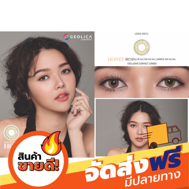 ส่งฟรี [สีน้ำตาล]Geolica: Honey Brown - Eggcup - ThaiPick