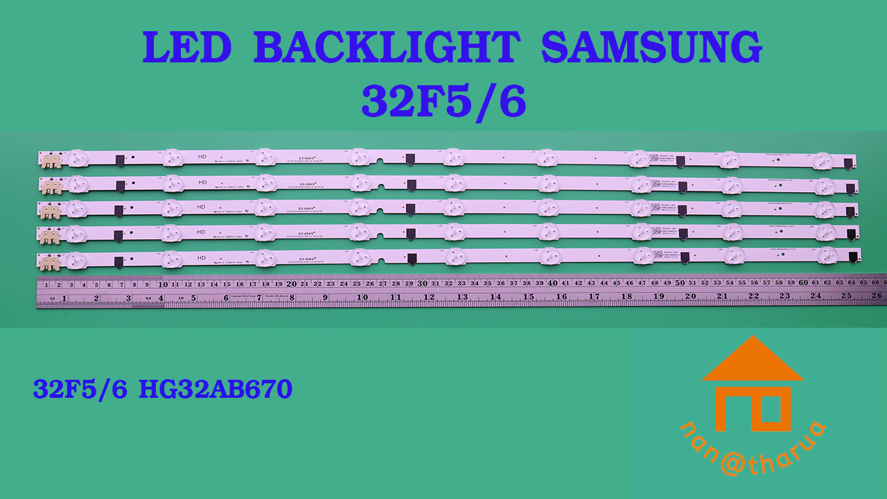 หลอดไฟ BACKLIGHT SAMSUNG 46F5/6 46F UA46F5000AR HG46AB690QW UA46F6400AR ...