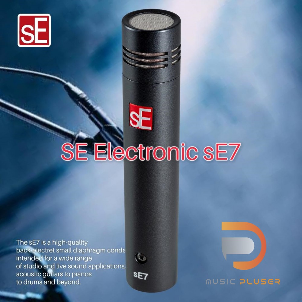 SE Electronic sE7 ไมโครโฟนคอนเดนเซอร์ ใช้สำหรับจ่ออุปกรณ์ดนตรี อทิเช่น ...