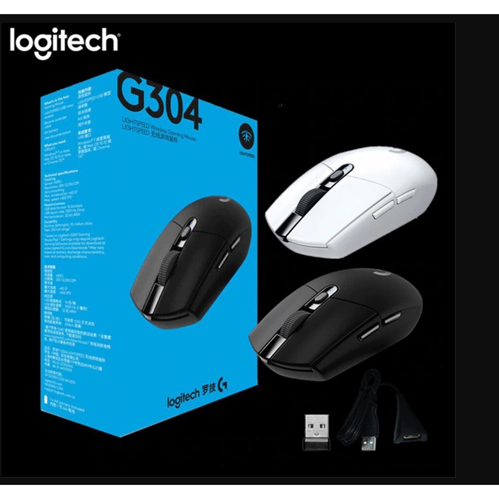 Logitech G304 เมาส์ไร้สาย เมาส์เกมมิ่งไร้สาย Wireless Gaming Mouse ...