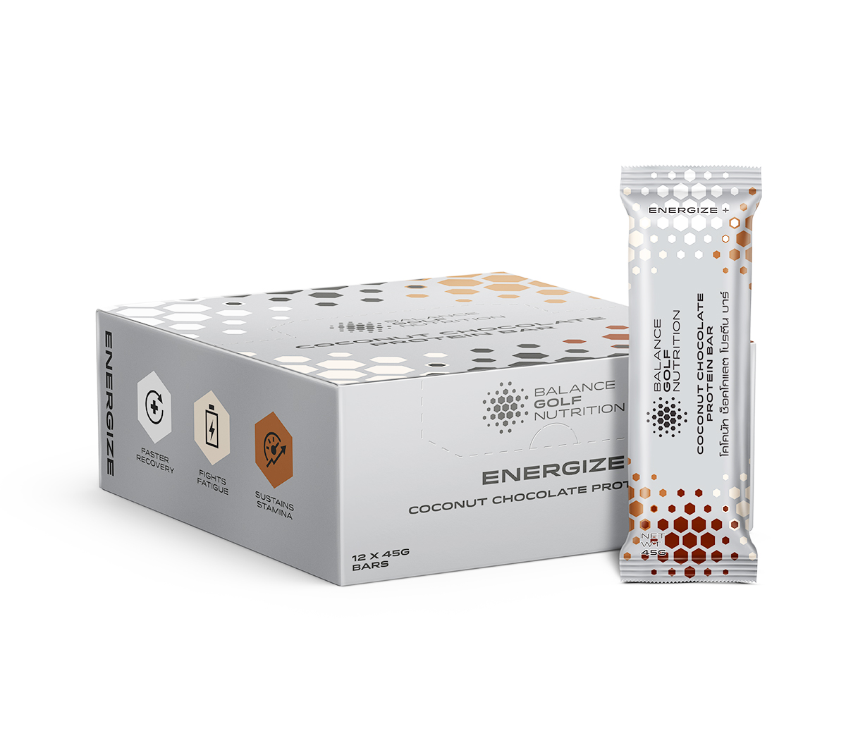 ENERGIZE PROTEIN BAR : Box (เอเนอร์ไจซโปรตีน ผลิตภัณฑ์เสริมอาหารแบบแท่ง ...