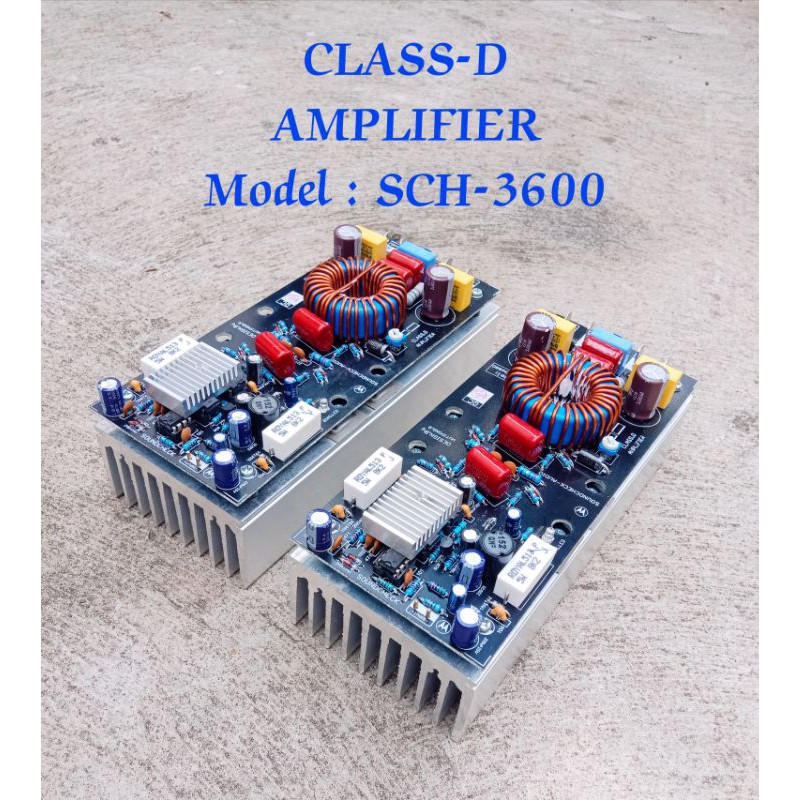 ..สินค้าโปร MODULE CLASS-D AMPLIFIER SCH-3600 ต่อคู่ ราคาถูก เครื่อง ...