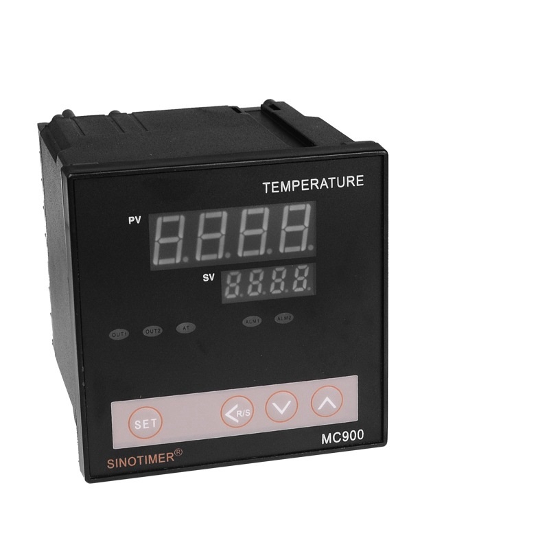SINOTIMER MC900 85-265VAC SSR Relay Output PT100 Muti-Input Digital PID Temperature Controller ...