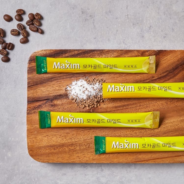 Original 맥심모카골드마일드 Maxim Mocha Gold Mild (กาแฟมอคค่า 3 in 1 100 ซอง ...