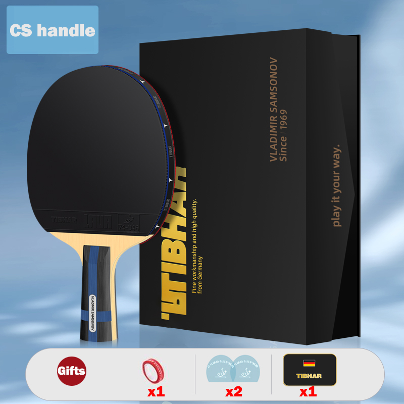TIBHAR Vladimir Samsonov Edition ALC Table Tennis Racket Aryl Carbon ...