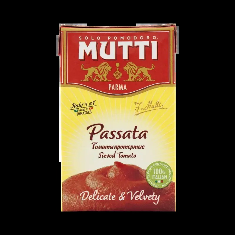 Mutti Polpa Finely Chopped Tomatoes 400 g มูตติ มะเขือเทศบดละเอียด 400 ...