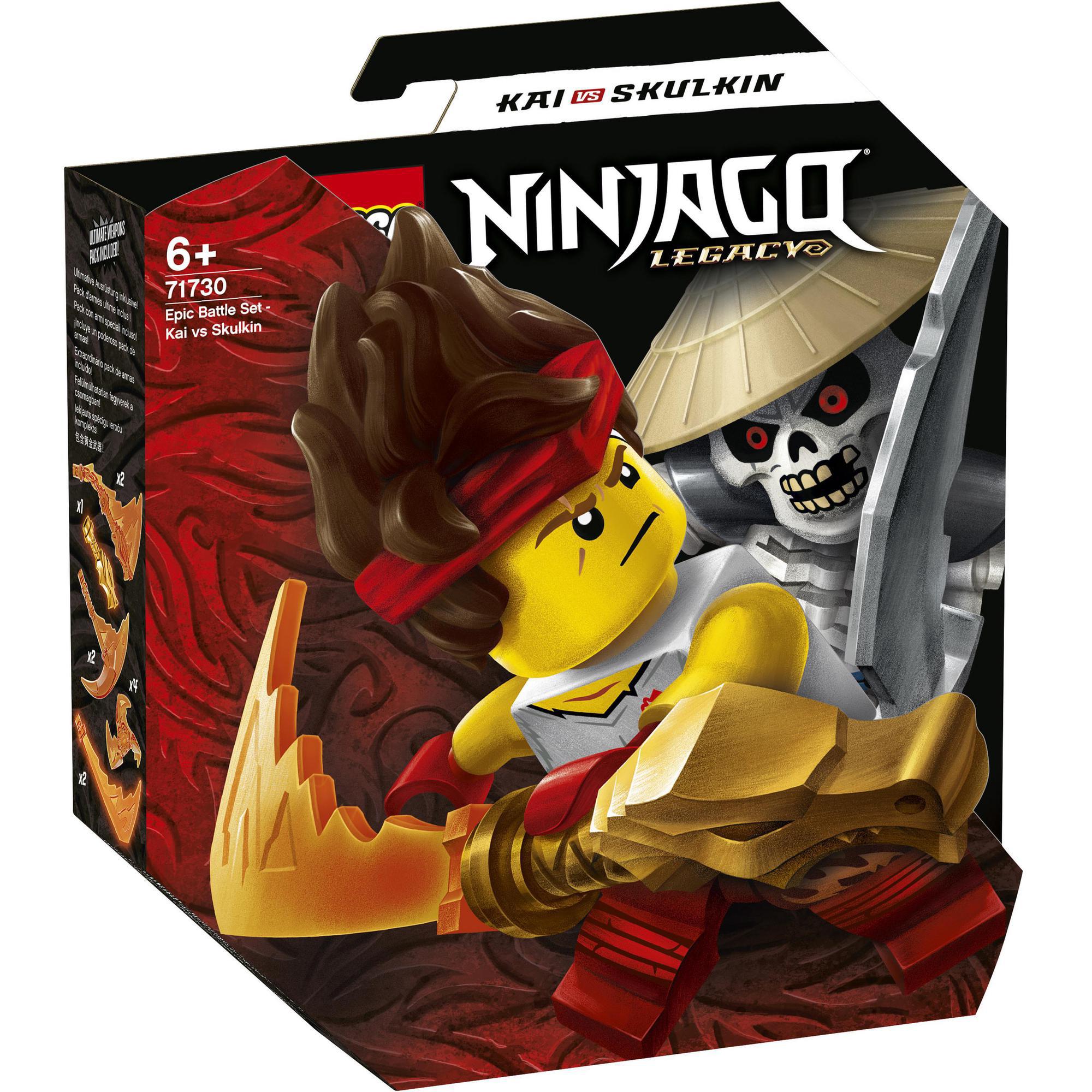 สินค้าแนะนำ LEGO® Ninjago 71730 Epic Battle Set - Kai vs. Skulkin 61 ...