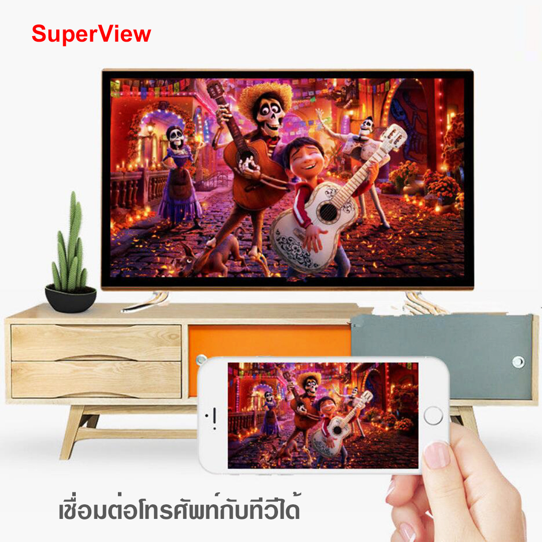 ทีวี SuperView LED TV ทีวี24นิ้ว tv ทีวี ทีวีจอแบน โทรทัศน์ - Li0nKing ...