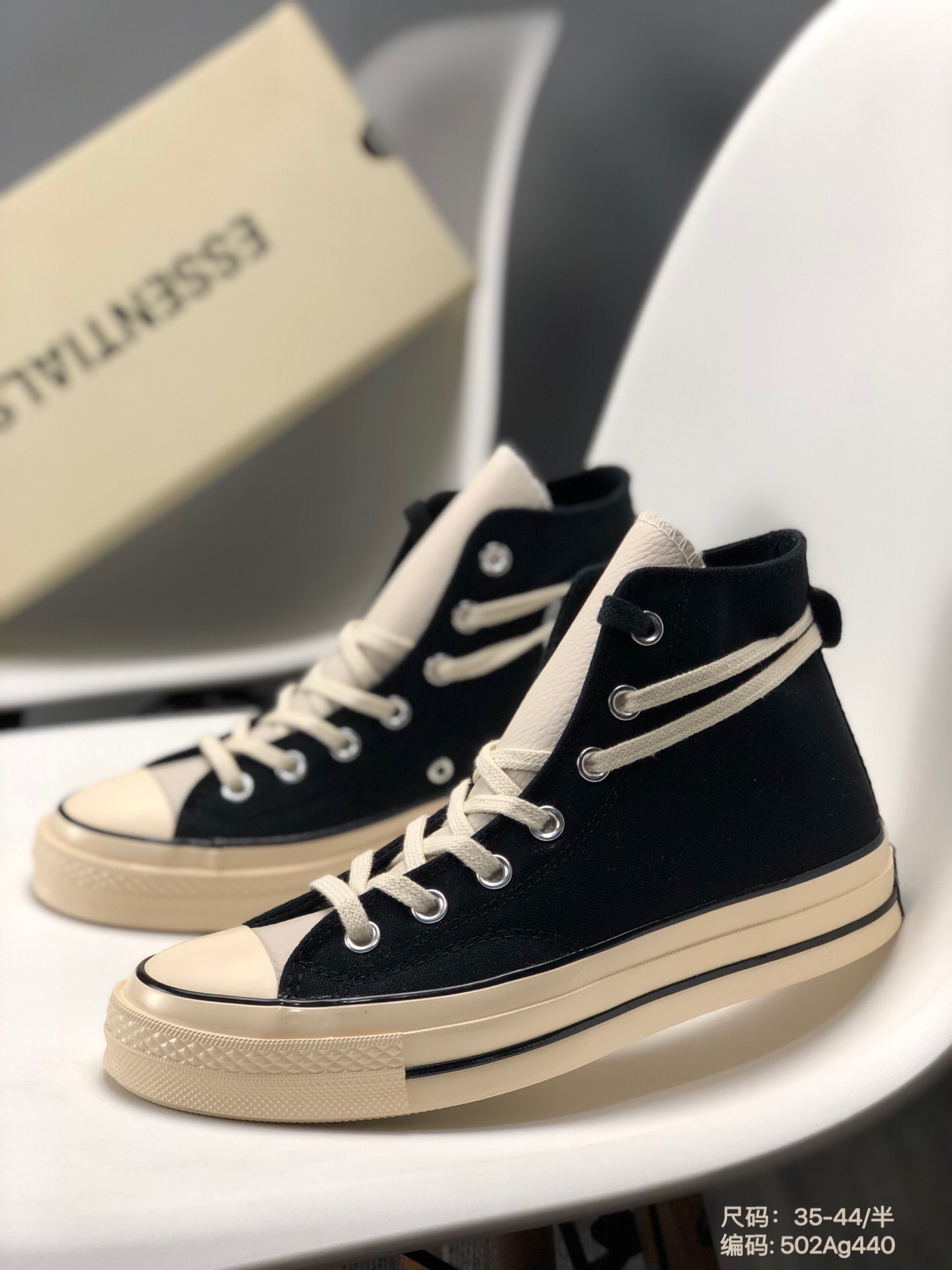 〖HIGH QUALITY〗CONVERSE x FEAR OF GOD FOG รองเท้าผู้ชาย รองเท้าผู้หญิง ...