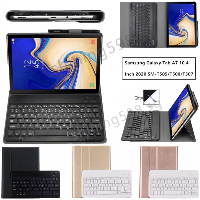 Bluetooth Keyboard Tablet Case Samsung Galaxy Tab A7 10.4 2020 Sm-T505 T500 T507 High quality ...