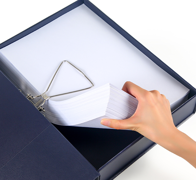 A4 File Box，File Organizer, Document Box Plastic Archive Box Office ...