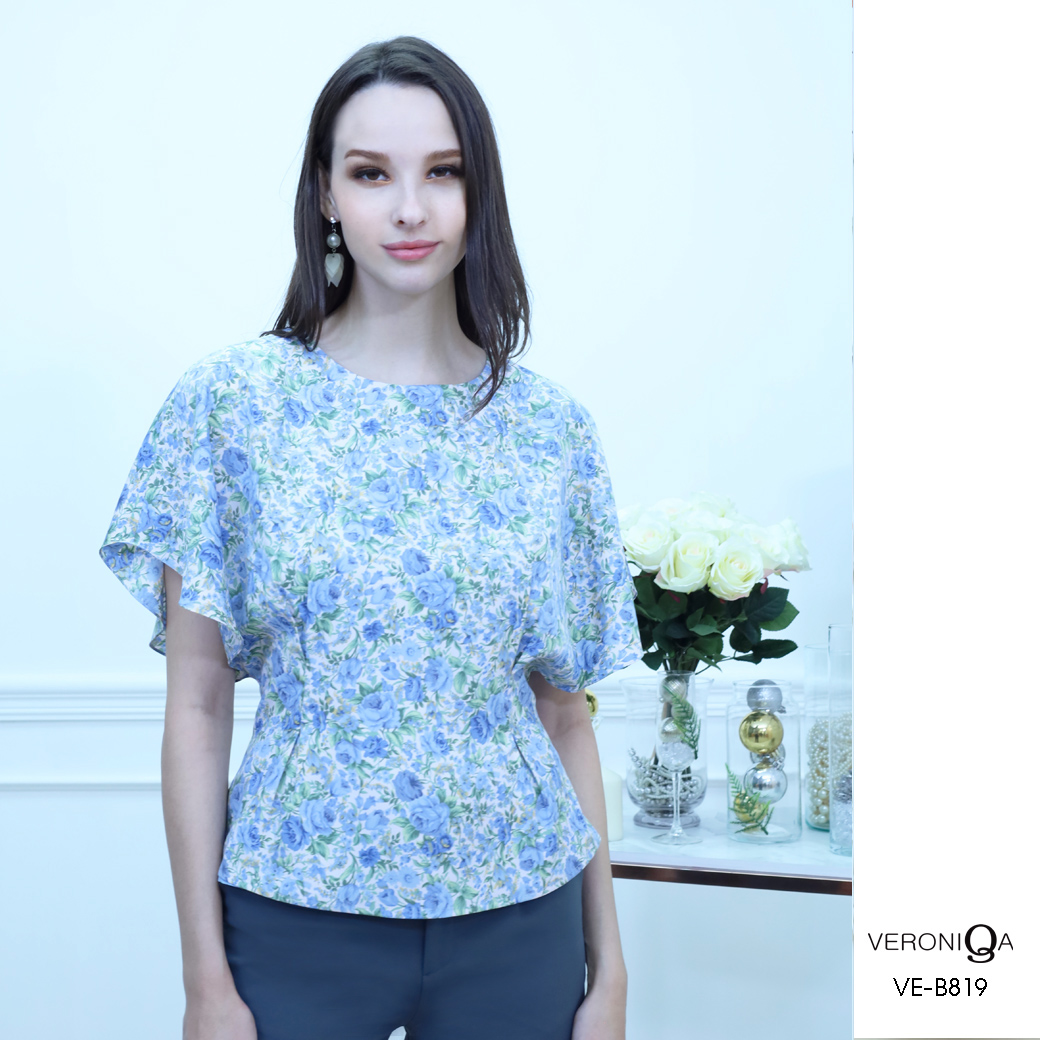 VERONIQA Blouse VE-B819 พีชสกิน IGPU22-1 - VERONIQA - ThaiPick