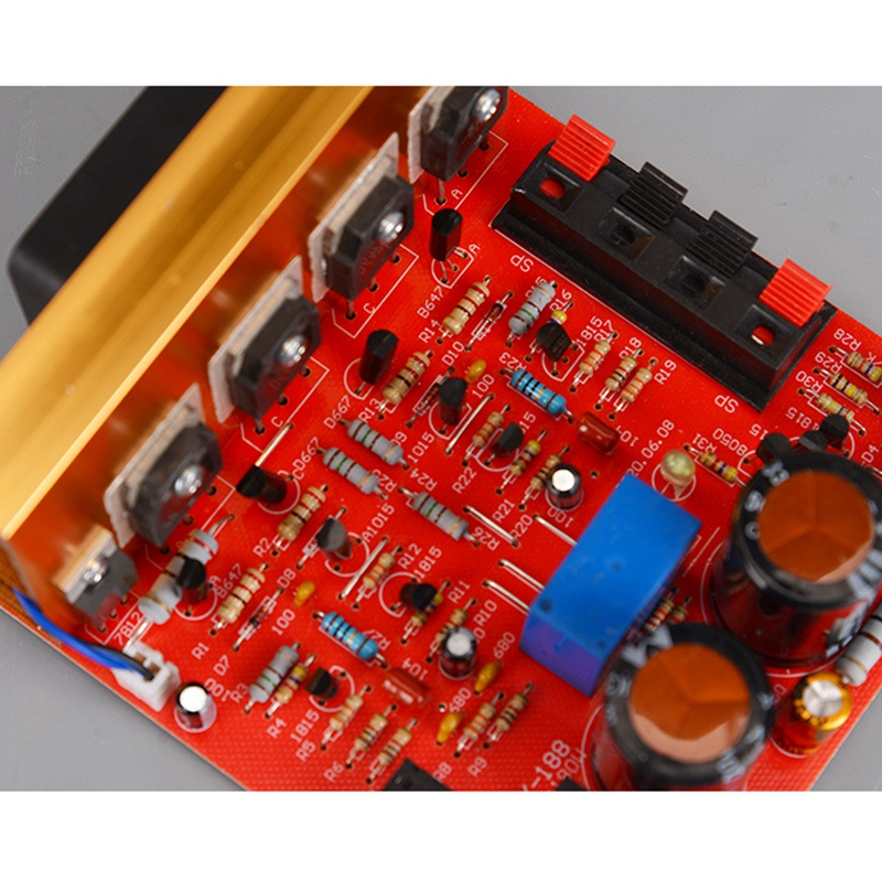 Power Amplifier Audio Board 180W+180W 2.0 Channel FET Speaker Amplifier ...