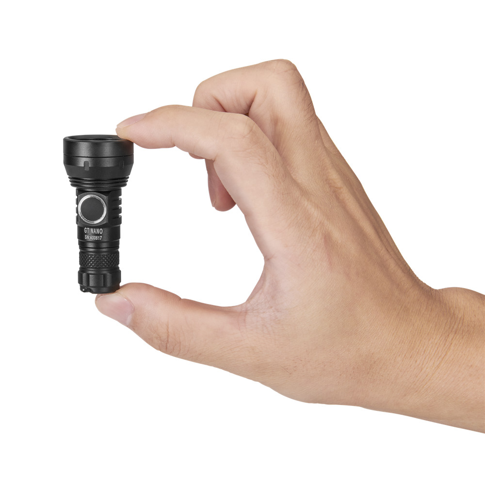 Lumintop GT NANO 10180 flashlight also support 10440 battery long ...