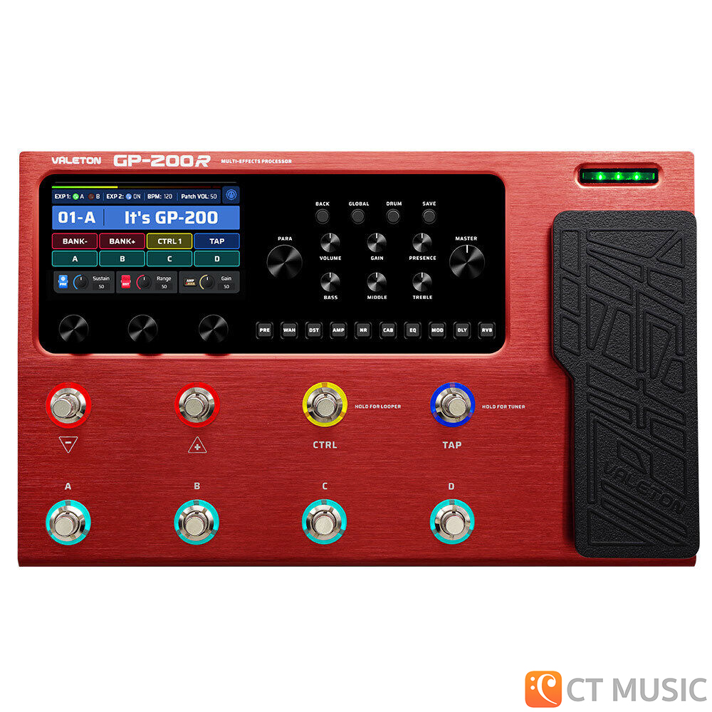 Valeton GP-200 / GP-200R Red Limited Edition / GP-200LT / GP-200JR มัล ...