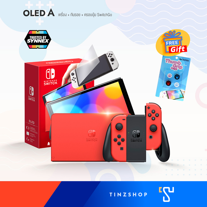 15 มิย. ลดทั้งวัน Best Seller Nintendo Switch OLED ประกันศูนย์ไทย (Synnex Maxsoft) เครื่องเกม ...