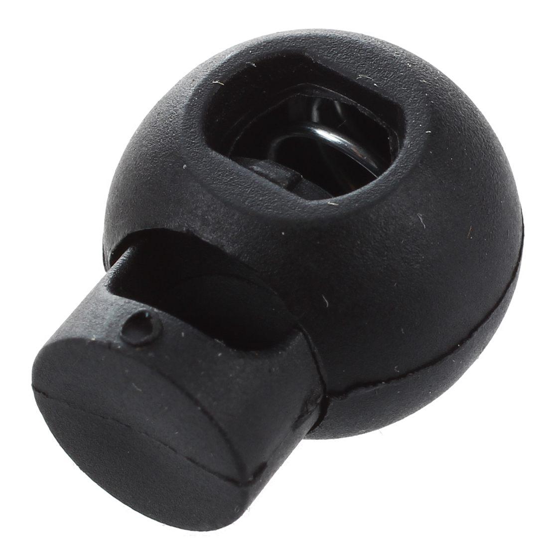 12 Pcs 4.3mm Diameter Plastic Spring Loaded Plastic Round Toggle ...