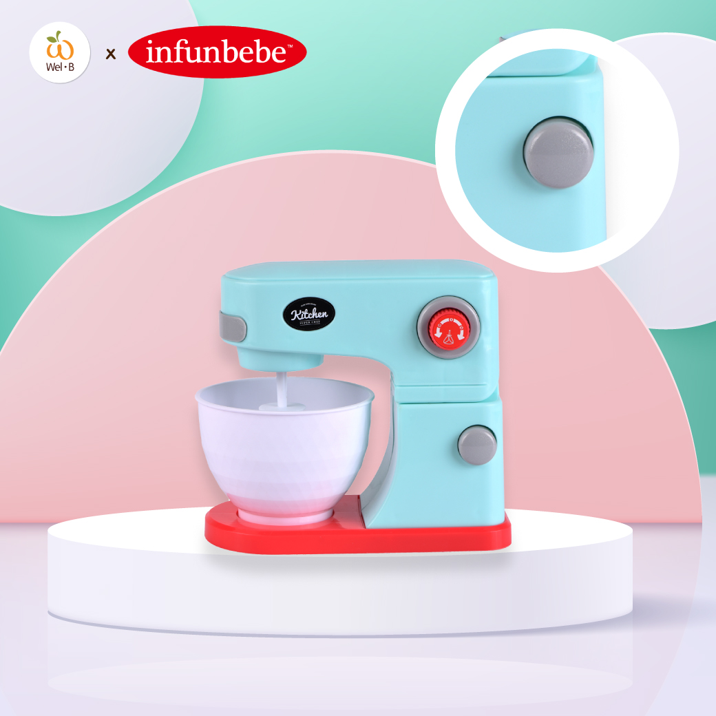 Wel-B x Infunbebe 1ST STAND MIXER (เครื่องผสมอาหารของเล่นเด็ก) - ของ ...