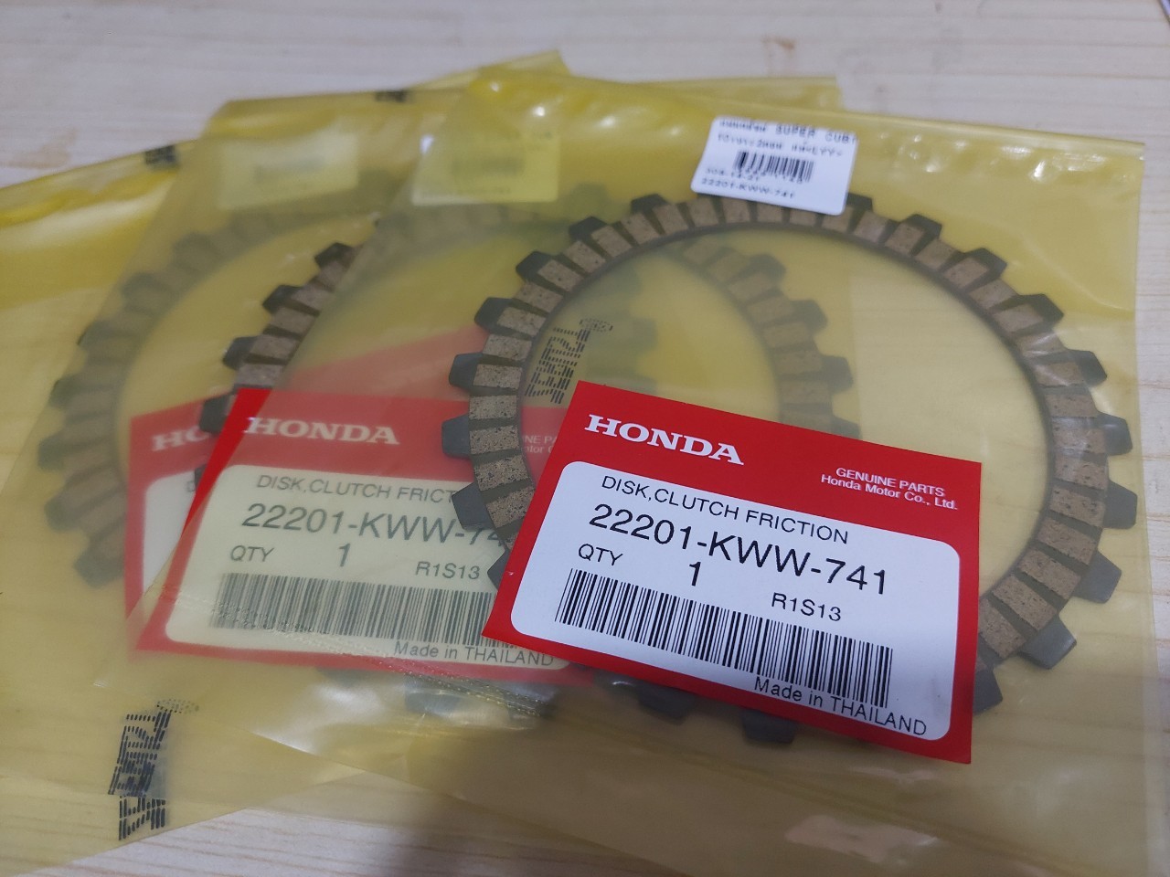 แผ่นคลัช w110i ปี2011-2020/ดรีม110i/ดรีมsuper cub ปี13-19/ราคาต่อแผ่น ...