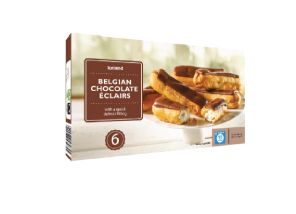 ICELAND BELGIAN CHOC ECLAIRS 160G. | Lazada.co.th