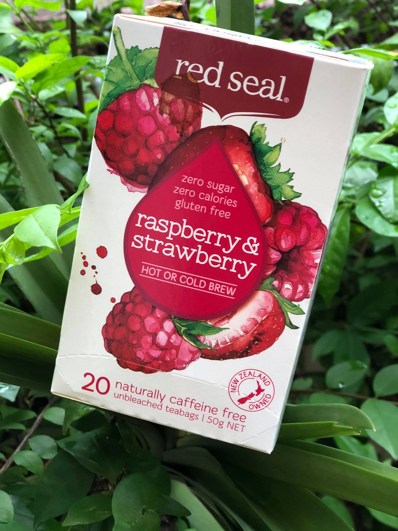 ชาผลไม้ Cold Infuse Water แบรนด์ Red seal รส Strawberry Raspberry และ ...