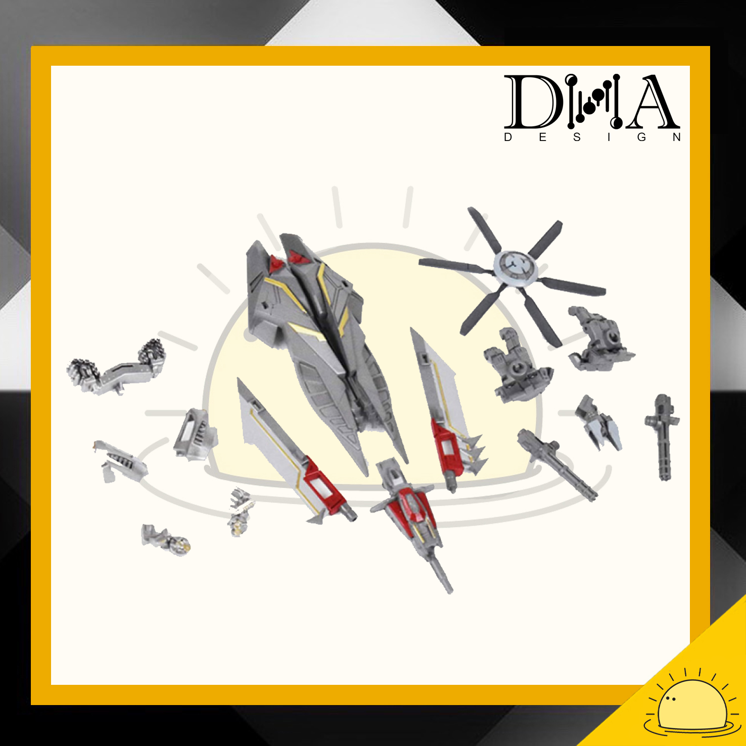 DK-16 Gear Master Accessory Series : Transformers DNA Design Update Kit ...