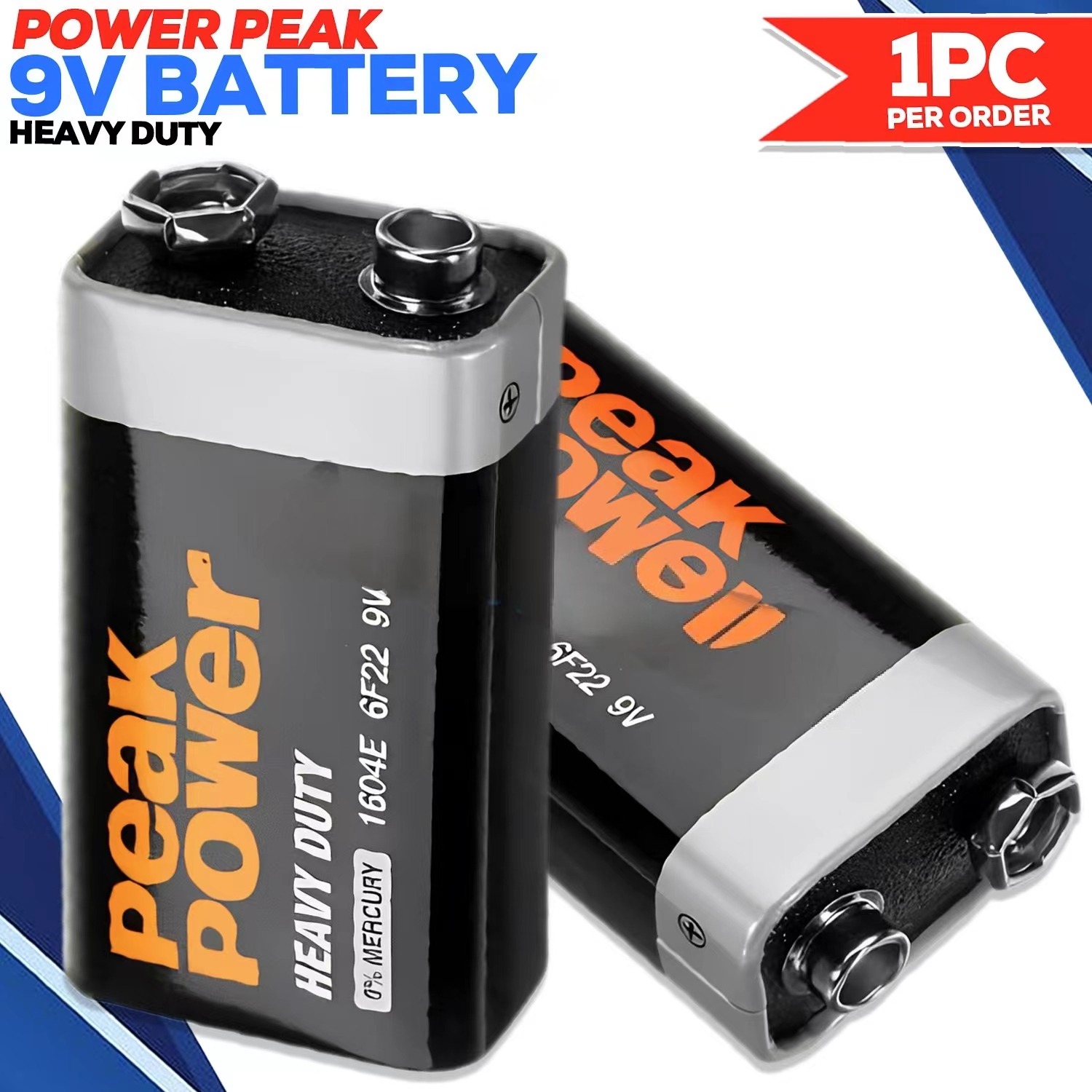 แบตเตอรี่ 9V ของแท้พลังงานสูงสุด9โวลต์9โวลต์ | Lazada.co.th