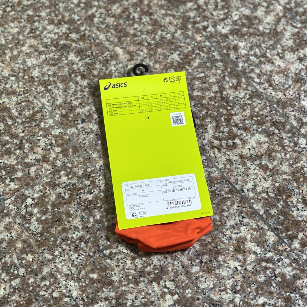 ถุงเท้าวิ่ง ASICS Run Light Single Tab (SM) - PAULrunningshop - ThaiPick