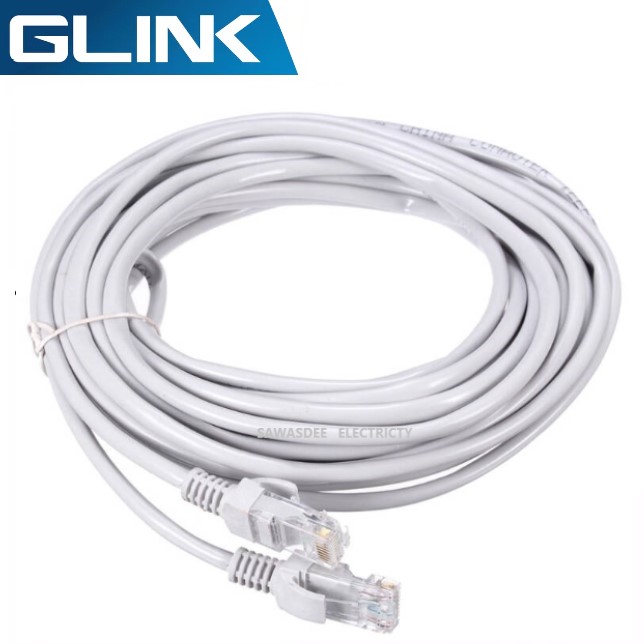 สายแลน สายLAN ยี่ห้อ G-Link รุ่น cat6 คุณภาพดี ความยาว 2M/3M/5M/10M/15M/20M/30M/50M ...