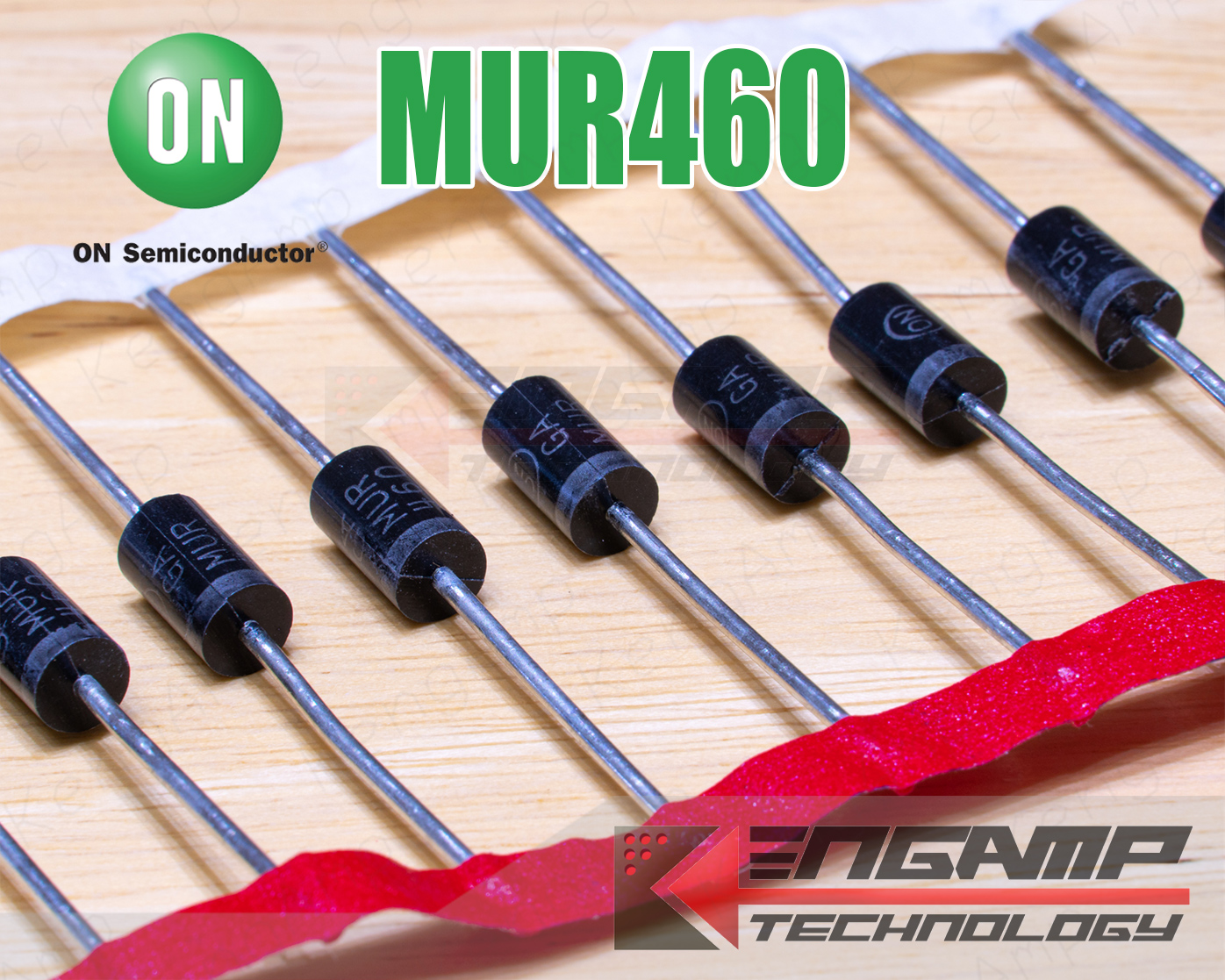 (10ตัว) MUR460 ON UF-DIOD 4A 600V DO-201AD | Lazada.co.th