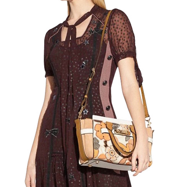 กระเป๋าถือ COACH แท้ รุ่นหรูที่สุด Patchwork หนังแท้ หนังกลับ และหนังงู ...