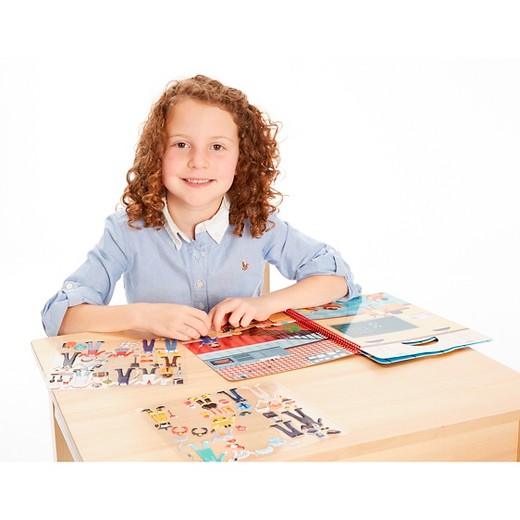 Totty Books (4 - 8 ขวบ) สติ๊กเกอร์นูนติดใหม่ได้ อาชีพ สติ๊กเกอร์ +150 ...