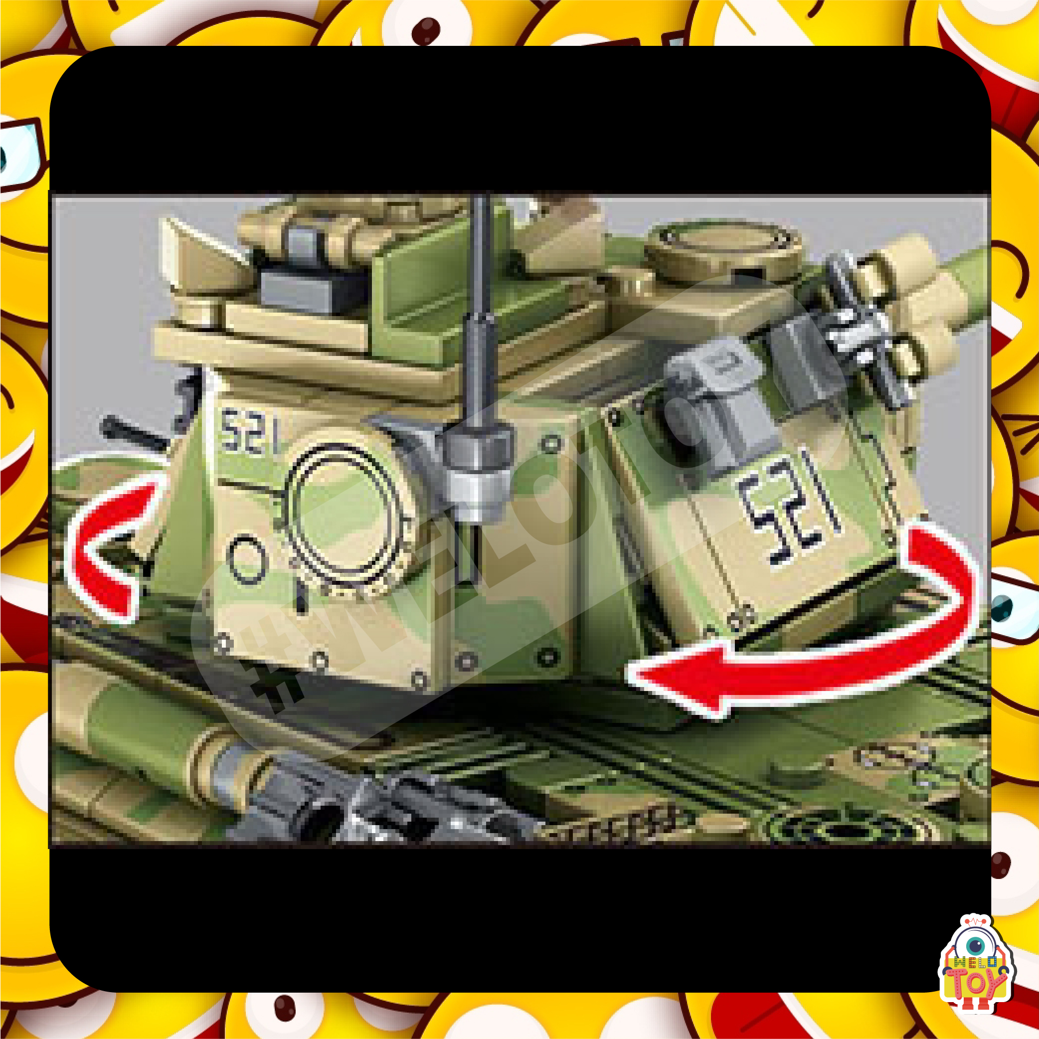 ตัวต่อ SY0108 รถถัง PANZERKAMPFWAGEN V PANTHER จำนวน 858 ชิ้น - MixASale
