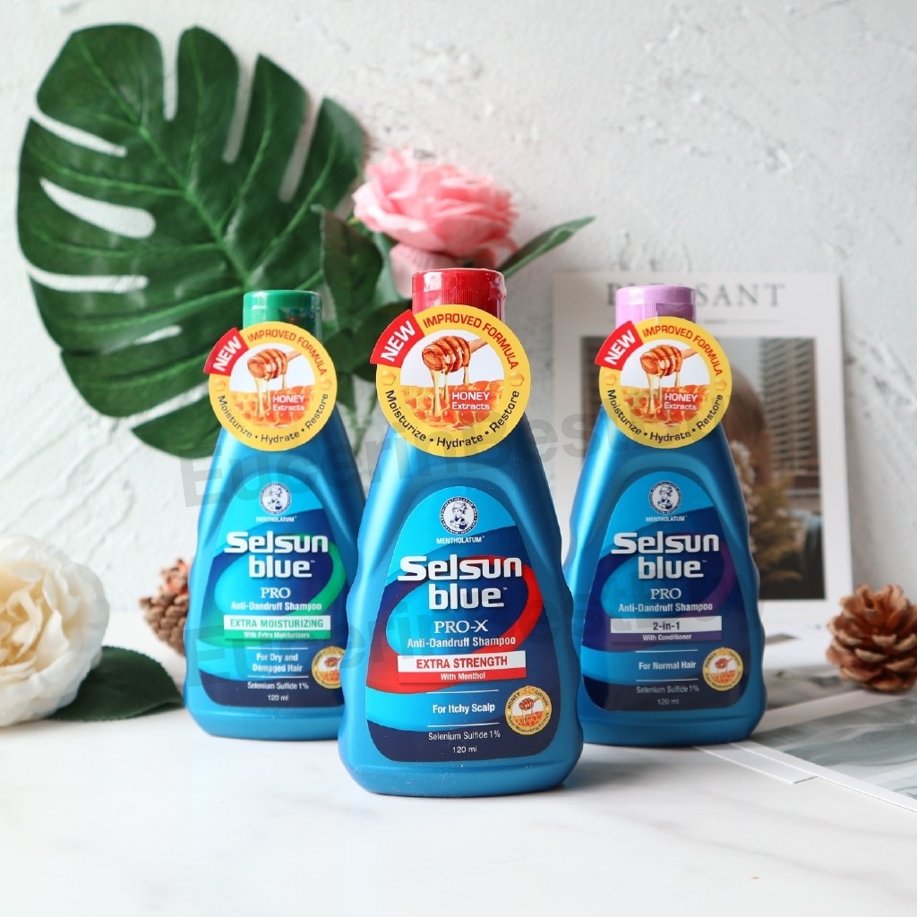 Selsun Blue shampoo แชมพูขจัดรังแค ยอดนิยม 120ml - uU0e55 - ThaiPick