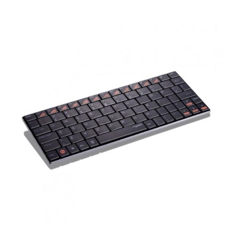 Rapoo Compact Bluetooth 3.0 Keyboard for Android (E6500-BK)- Blade ...