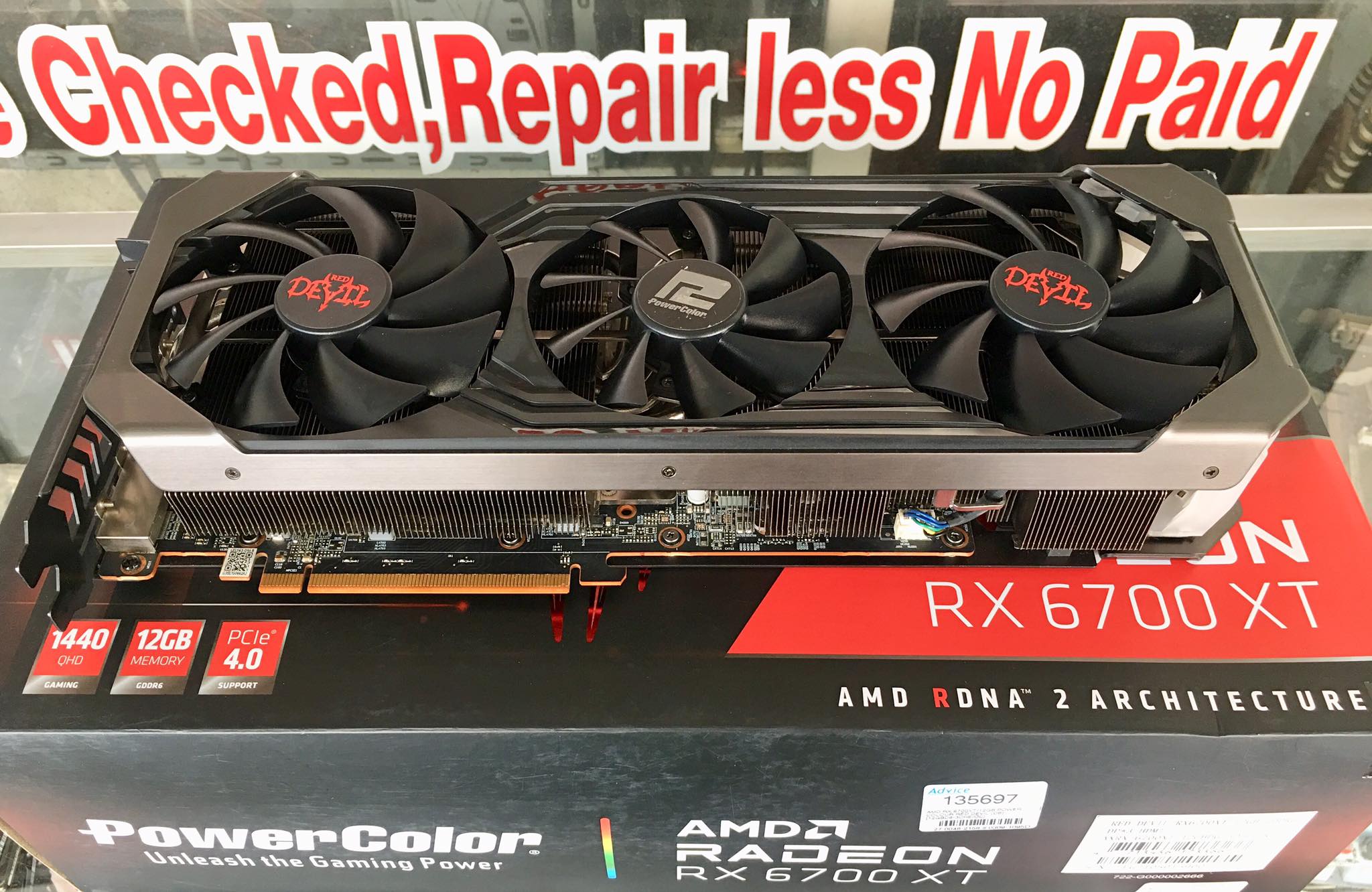 ASROCK RADEON RX6700XT PHANTOM GAMING D OC 12GB GDDR6(15042327240224 ...