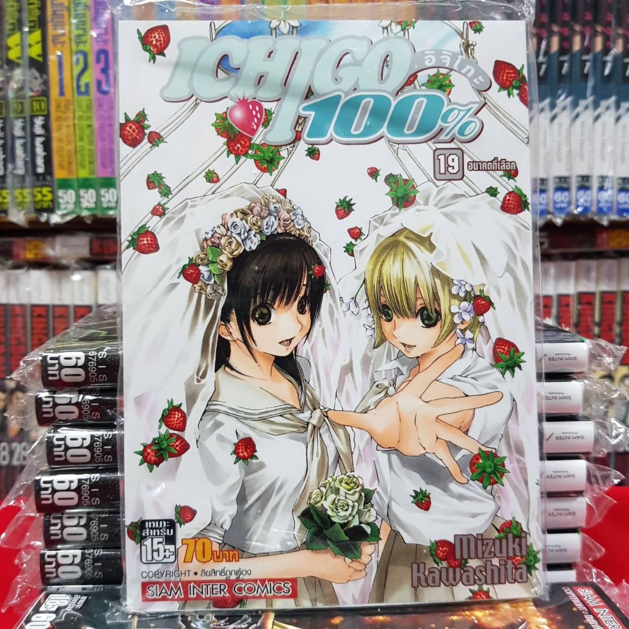 หนังสือการ์ตูน อิจิโกะ ICHIGO 100% เล่มที่19 ICHIGO100% มังงะ มือหนึ่ง ...