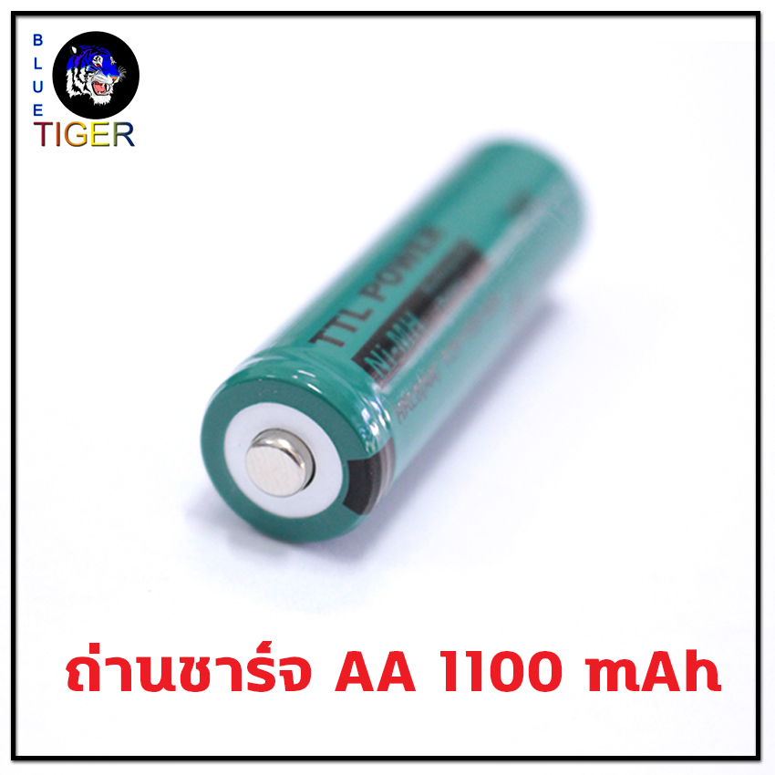 รีวิว ถ่านชาร์จ AA 1100 mAh - Allen Cool Gadget