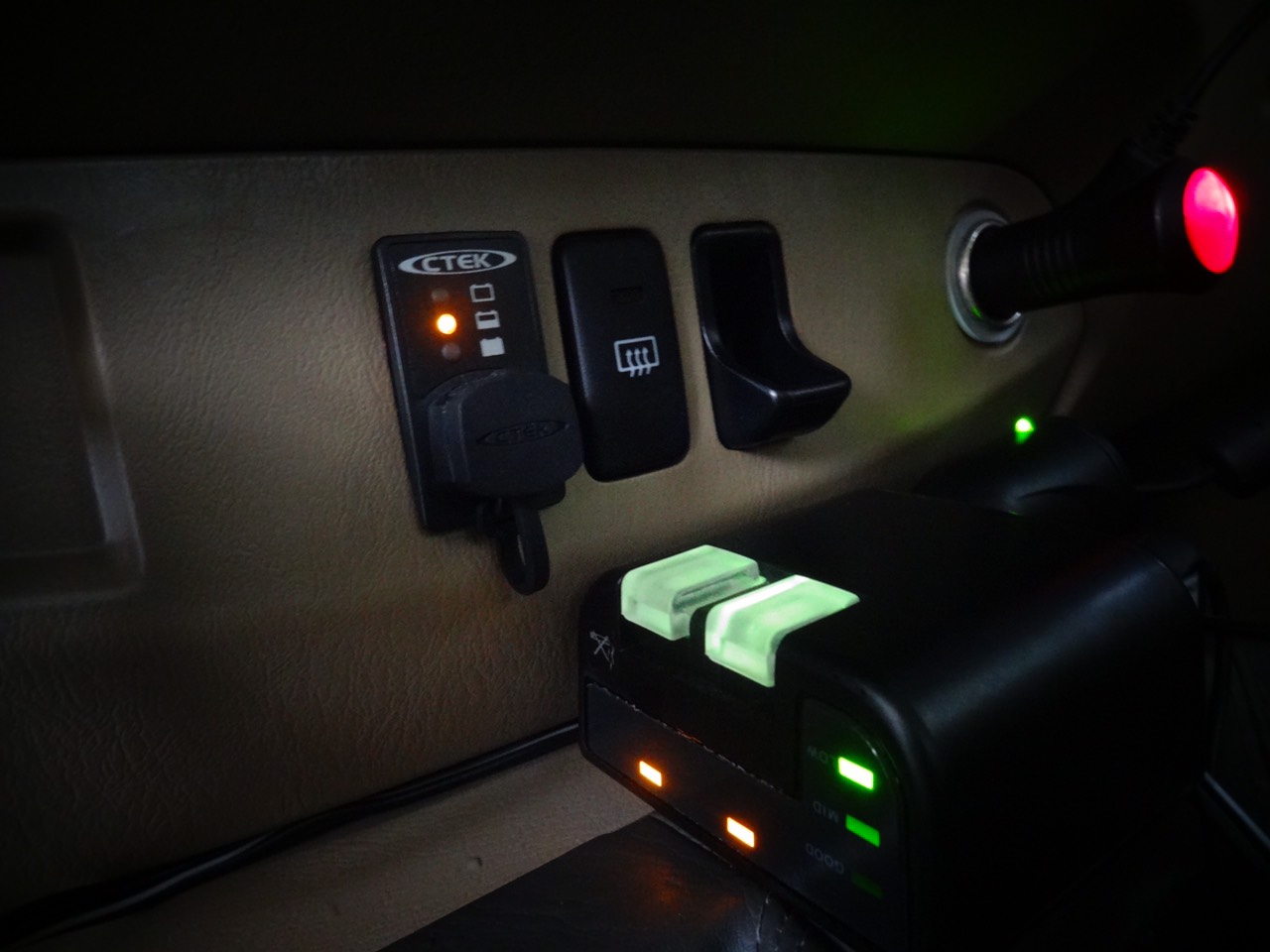 CTEK Comfort Indicator Panel 1.5m [อุปกรณ์เสริมต่อกับเครื่องชาร์จ CTEK ...