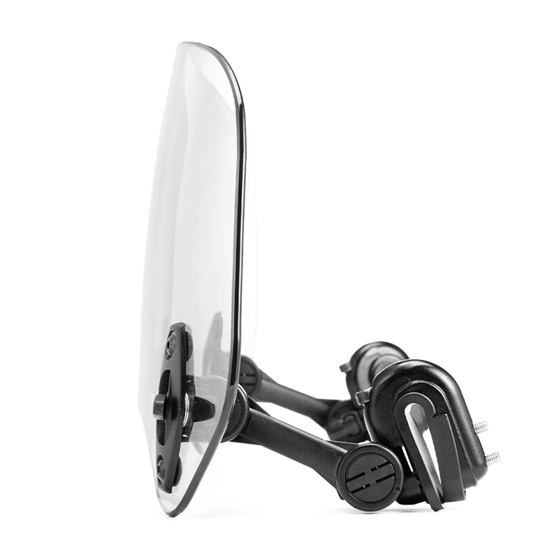 Motorcycle Windshield Extension - Universal Adjustable Clip-on ...