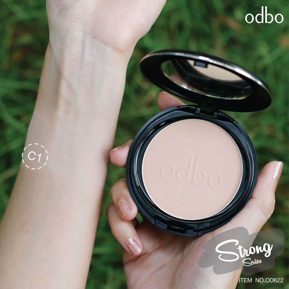 Odbo Strong Series Two Way Spf20 OD-622 12g. โอดีบีโอ สตรอง ซีรีส์ แป้งผสมรองพื้น - PBCOSMOSHOP ...