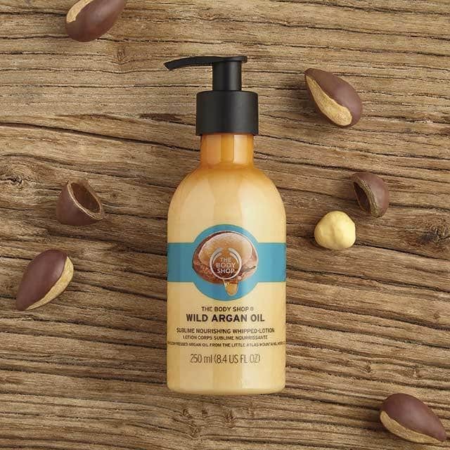 The Body Shop Wild Argan Oil Whipped-Lotion 250 ml โลชั่นทาผิว bodyshop ...
