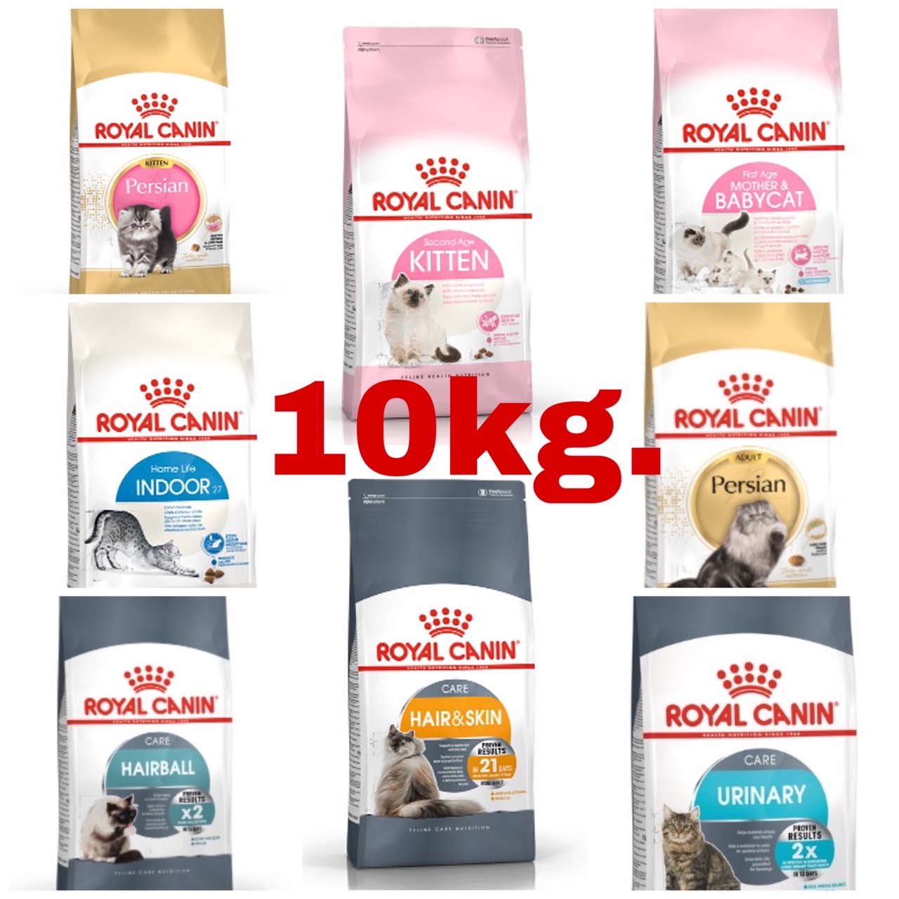 ROYAL CANIN อาหารแมวโรยัลคานิน 10kg. | Lazada.co.th