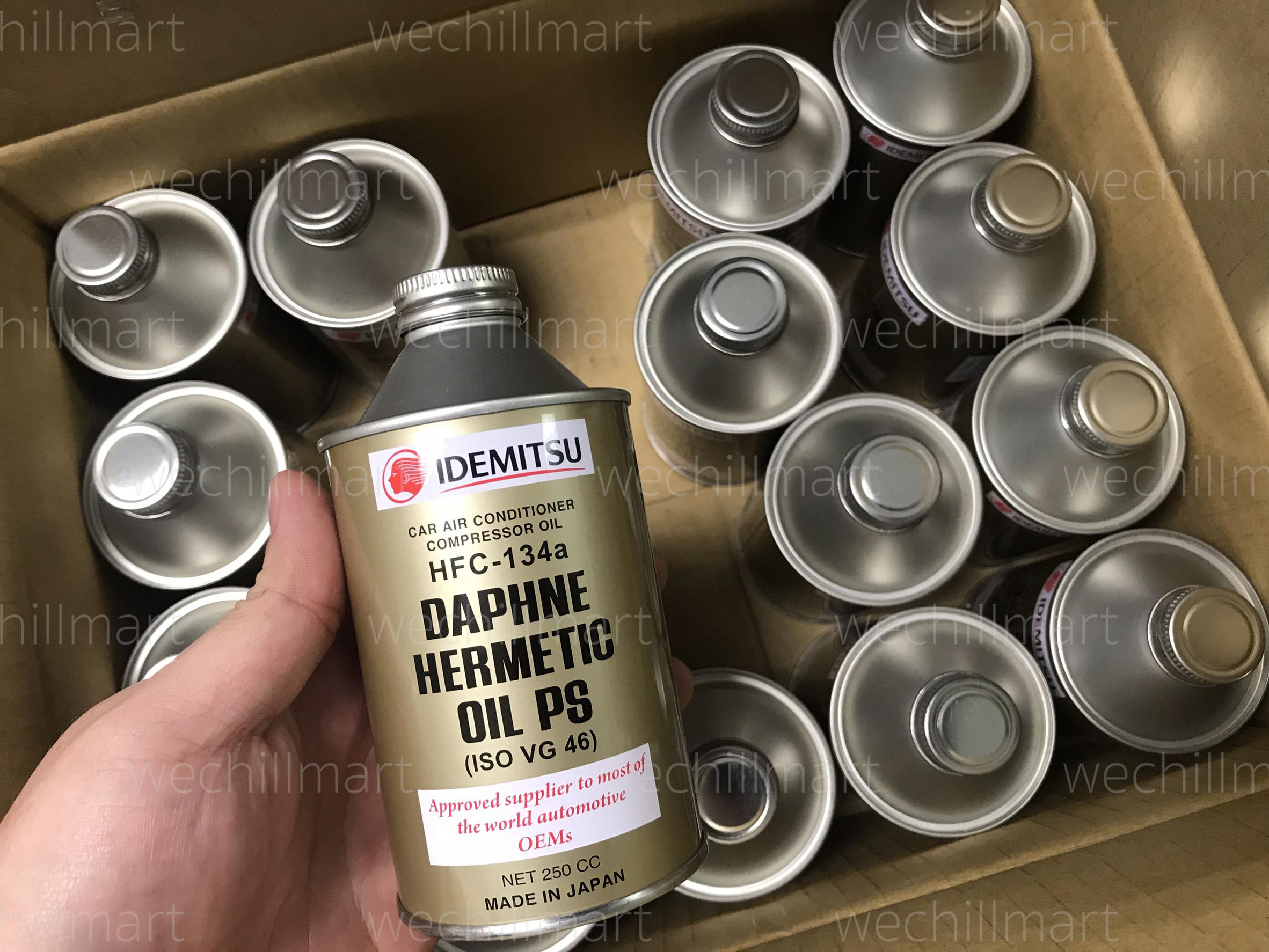น้ำมันคอมเพรสเซอร์ แอร์รถยนต์ IDEMITSU DAPHNE HERMETIC OIL PS (ISO VG ...
