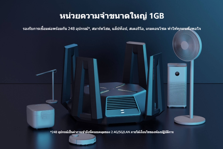 Xiaomi Mi Router AX9000 EU เร้าเตอร์ Wi-Fi 6 ( Global Version) ของแท้ ...