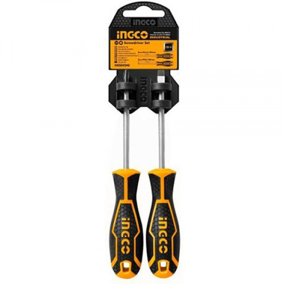 INGCO ชุดไขควงปากแบน/แฉก รุ่น HKSD0248 (Screwdriver Set) เกรด โรงงาน ...
