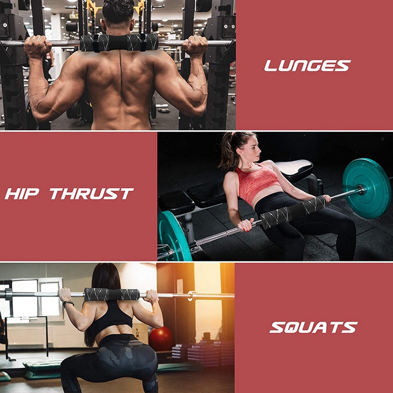 Barbell Pad for Squats, Lunges and Hip Thrusts - Squat Pad Weight ...